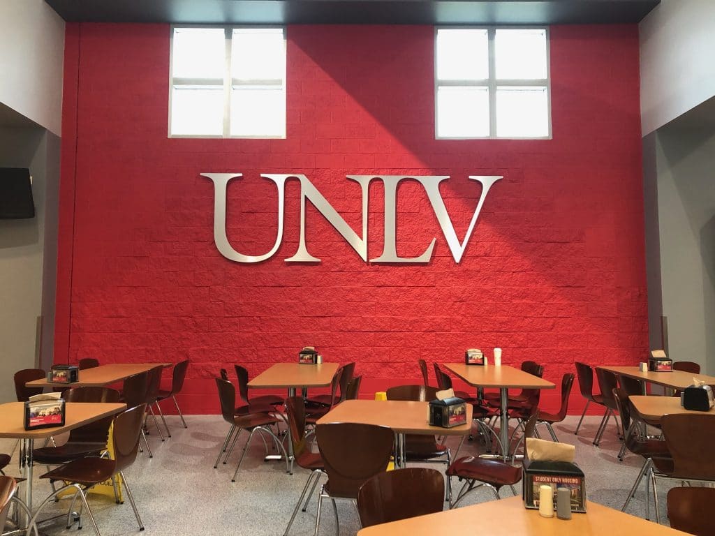 UNLV Dining Commons sign | Unique Signs